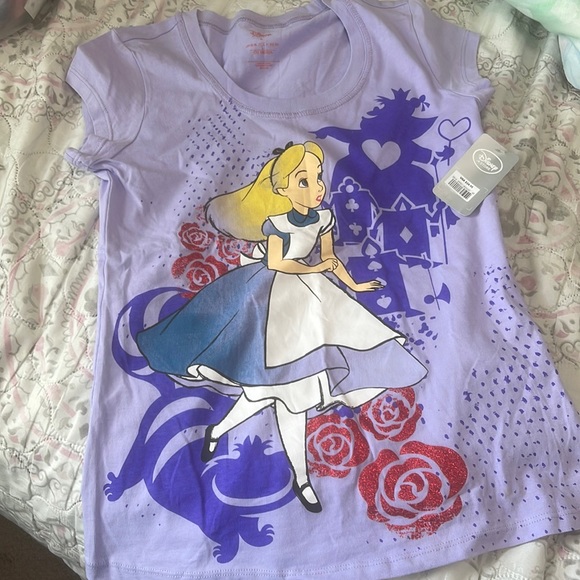 Disney | Tops | Disney Alice In Wonderland Shirt | Poshmark